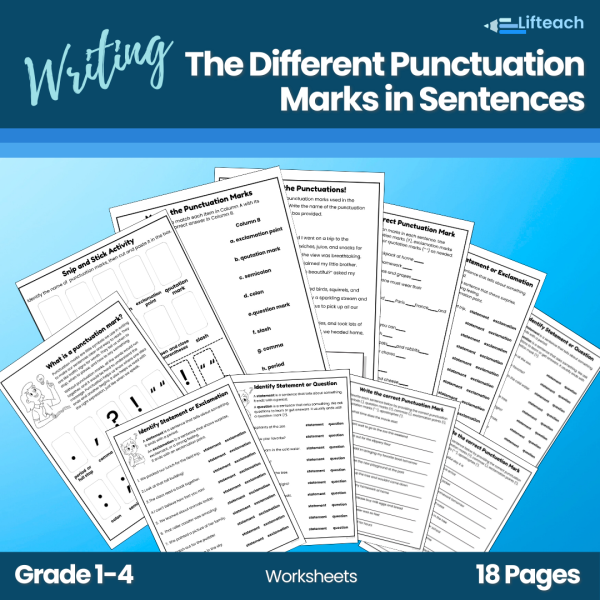 The Different Punctuation Marks in Sentences - Lifteach
